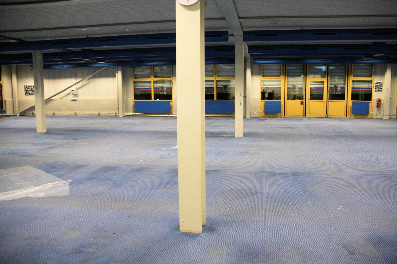 Schönheitskur für ATHENA FITNESSPARK Solothurn - Teppich wird erneuert ...